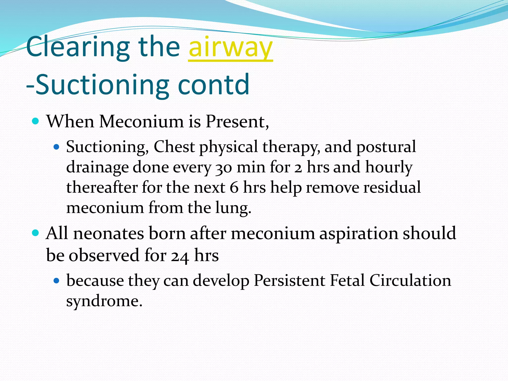 Neonatal resuscitation 1 | PPTX