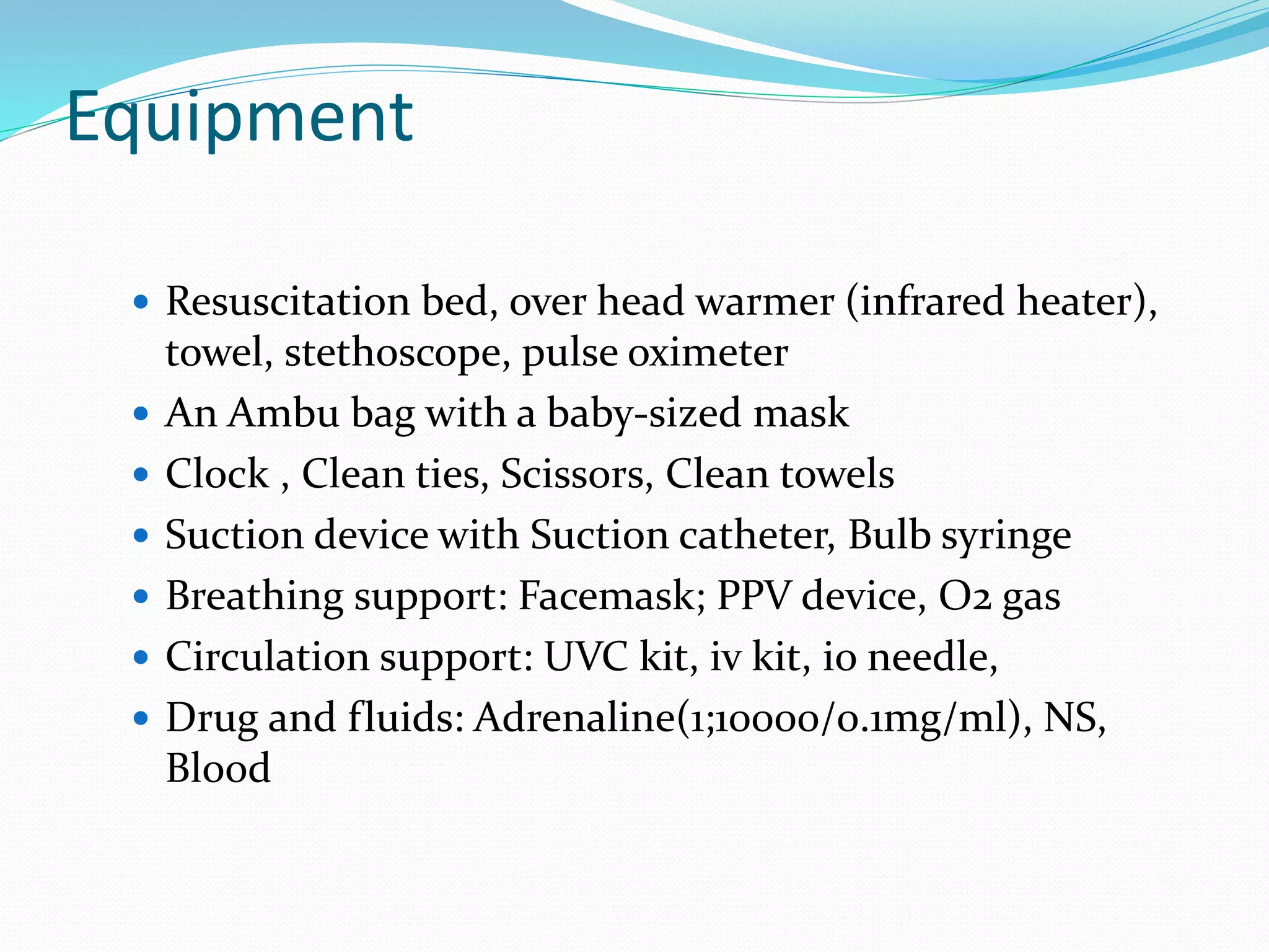 Neonatal resuscitation 1 | PPTX