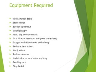 Neonatal Resuscitation (1).pptx and guiude | PPT