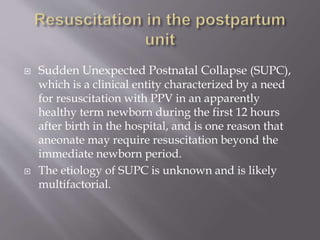 Neonatal Resuscitation chapter 13.pptx | First Aid | Injuries