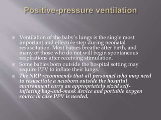 Neonatal Resuscitation chapter 13.pptx | First Aid | Injuries