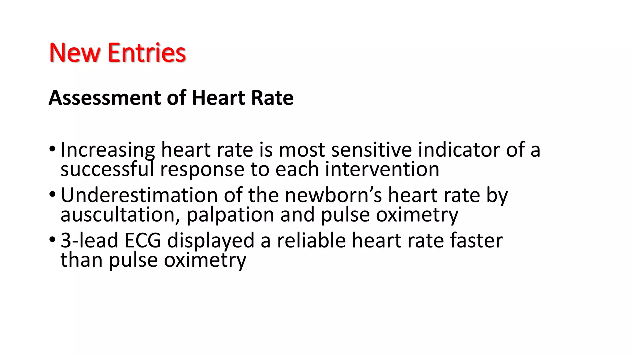Neonatal resuscitation guidelines 2015 | PPTX