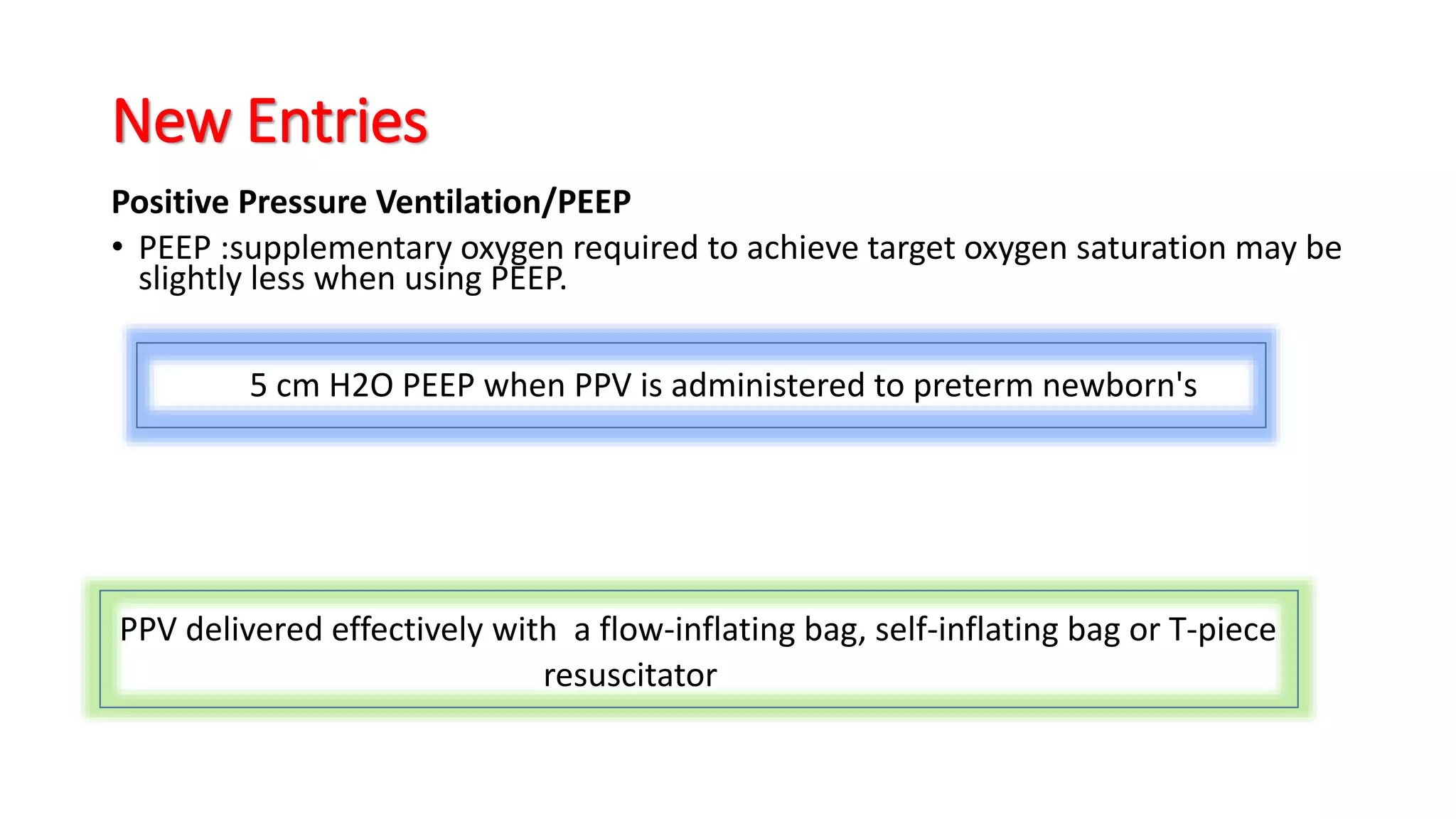Neonatal resuscitation guidelines 2015 | PPTX