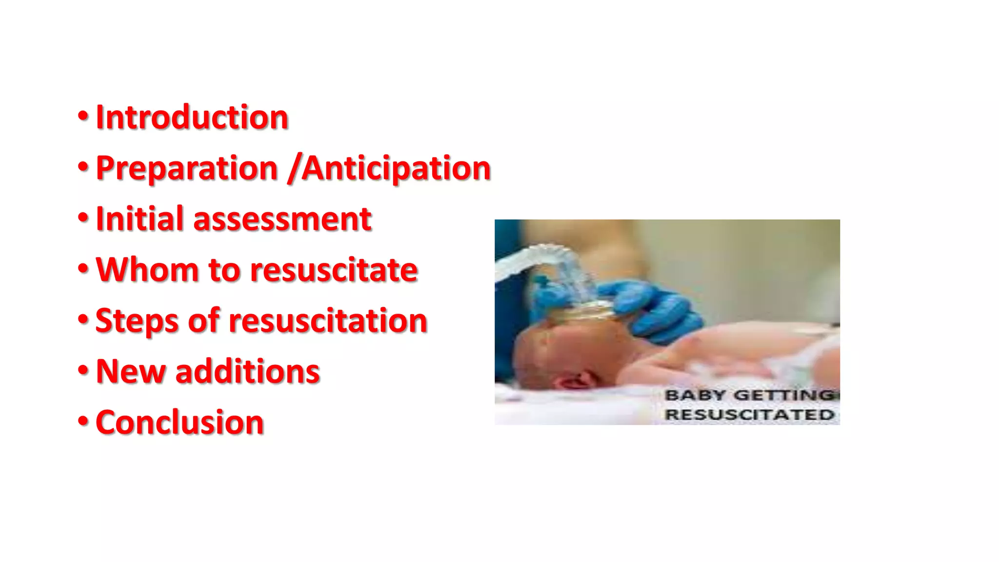 Neonatal resuscitation guidelines 2015 | PPTX