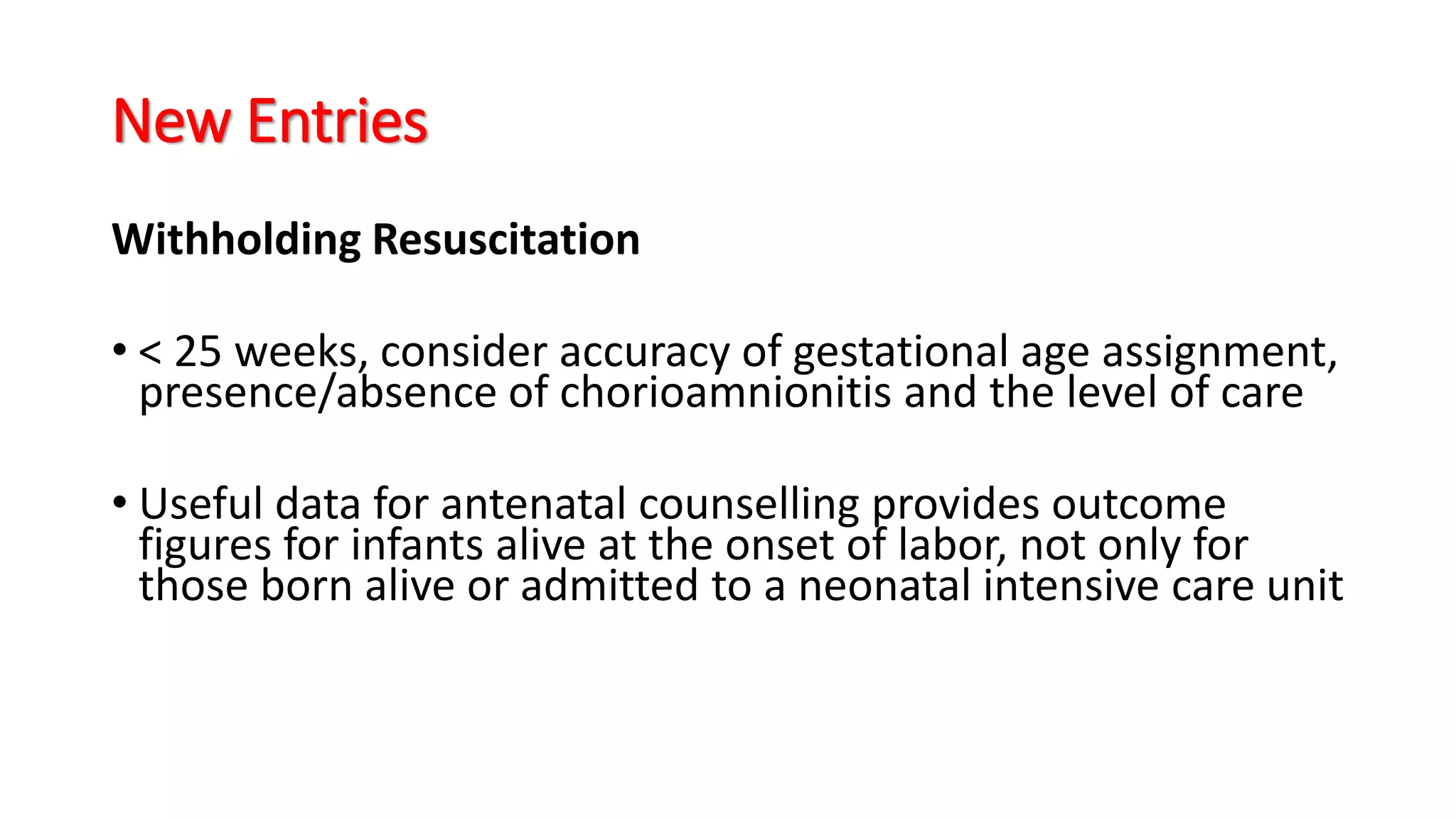 Neonatal resuscitation guidelines 2015 | PPTX