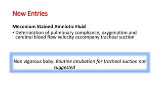 Neonatal resuscitation guidelines 2015 | PPTX