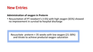 Neonatal resuscitation guidelines 2015 | PPTX
