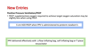 Neonatal resuscitation guidelines 2015 | PPTX
