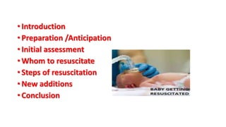Neonatal resuscitation guidelines 2015 | PPTX