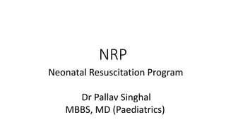 Neonatal Resuscitation Program NRP | PPTX