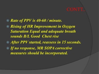 Neonatal resuscitation | PPTX