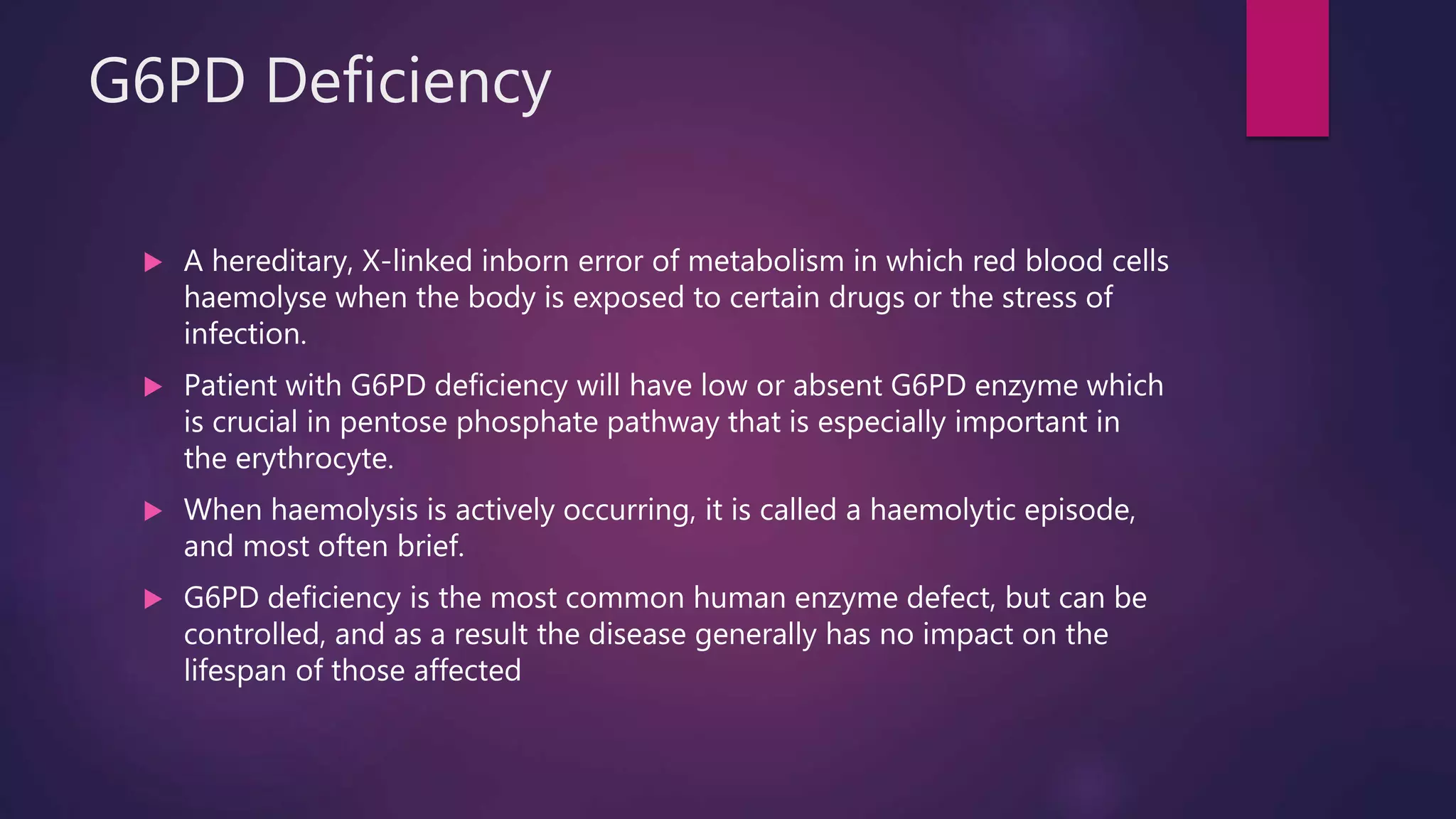 Neonatal Screening: G6PD and Critical Congenital Heart Disease | PPTX