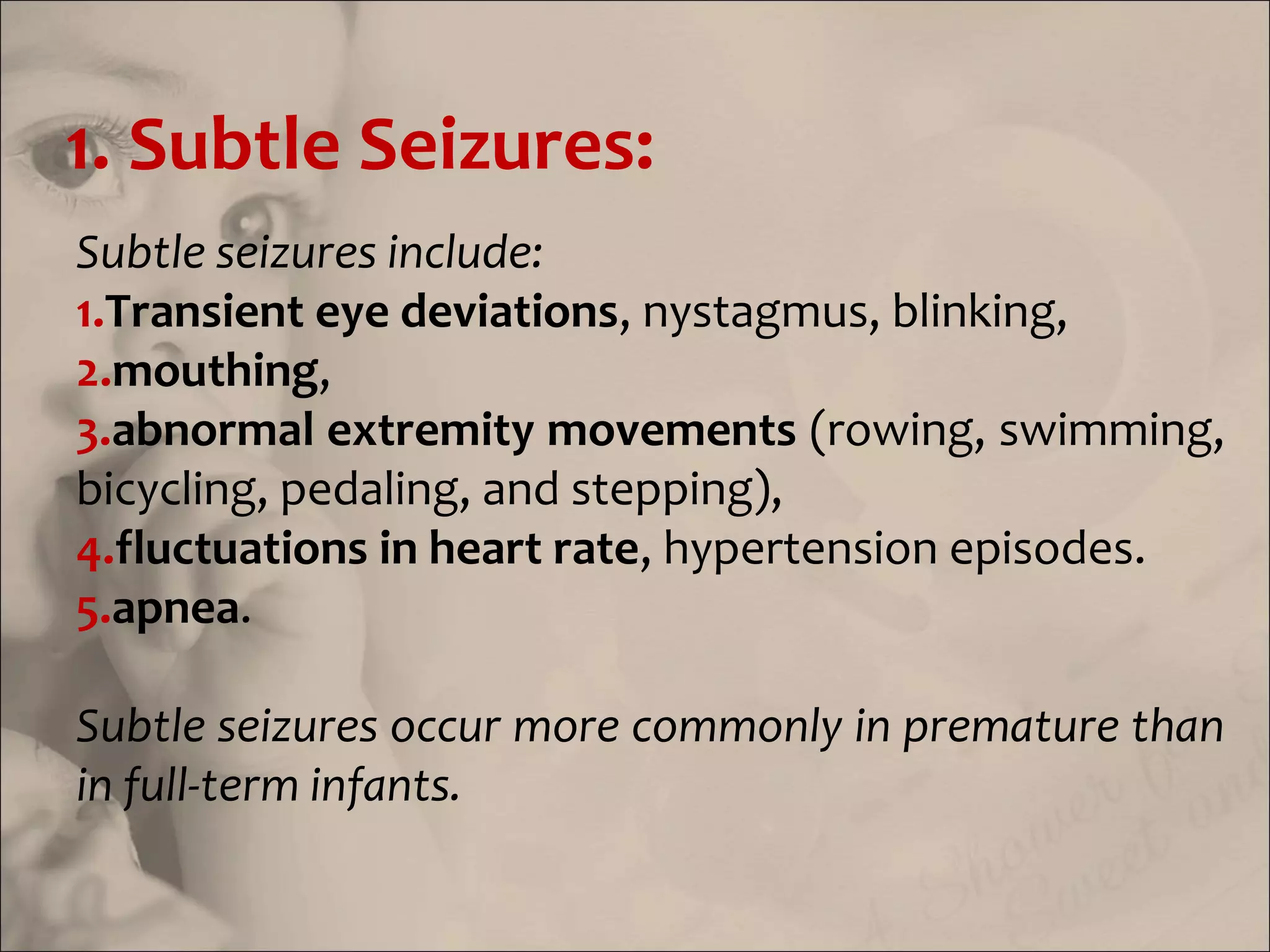 Neonatal seizure | PPT