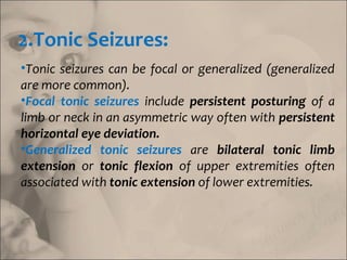 Neonatal seizure | PPT