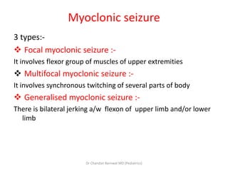 Neonatal seizure | PPT