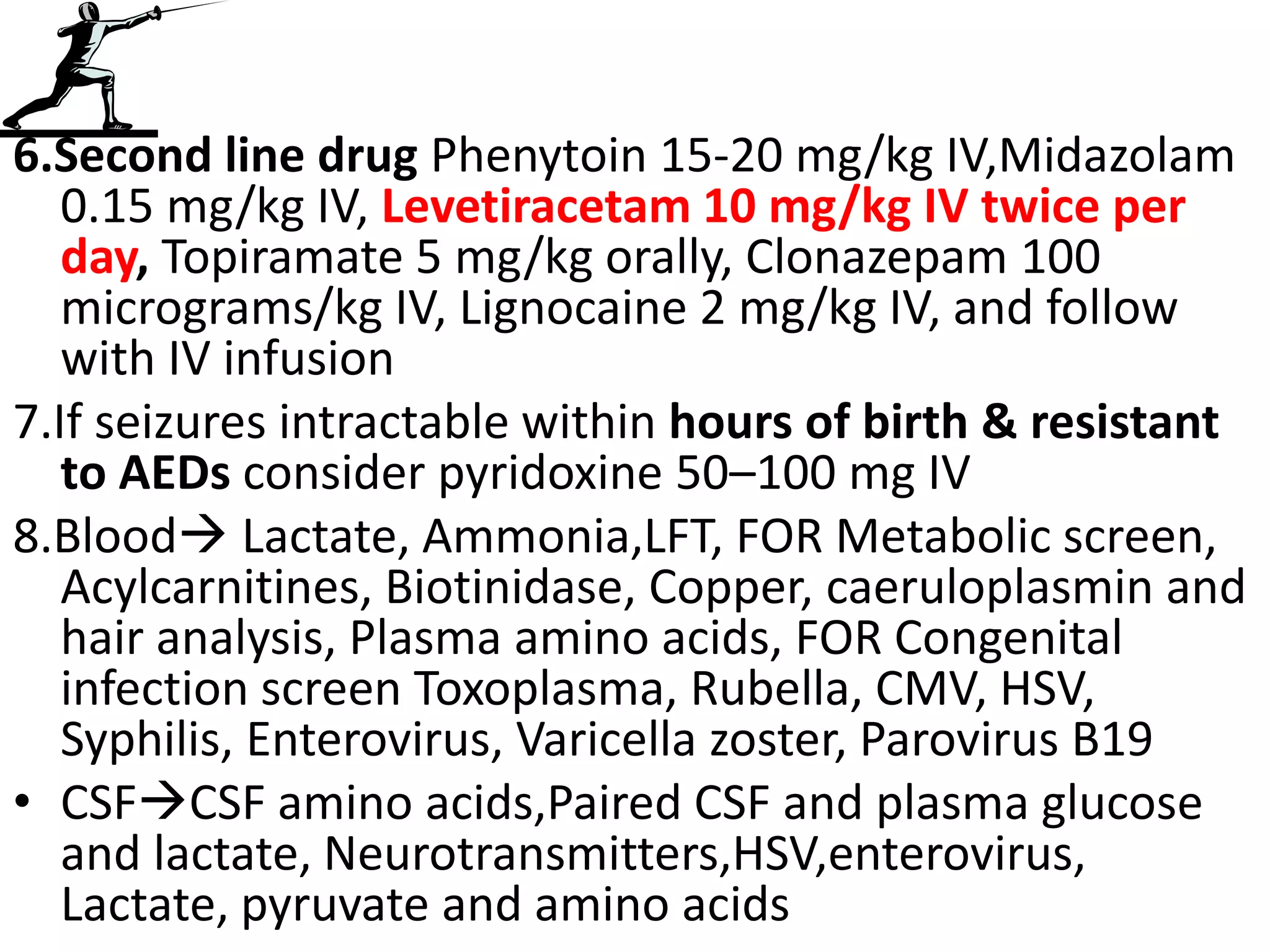 Neonatal seizure basics, classifications and management | PPTX