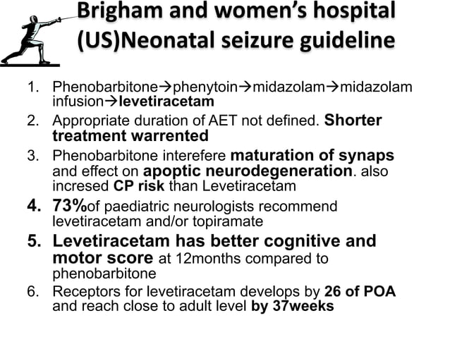 Neonatal seizure basics, classifications and management | PPT