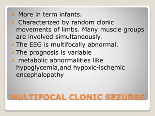 Neonatal seizures | PPTX
