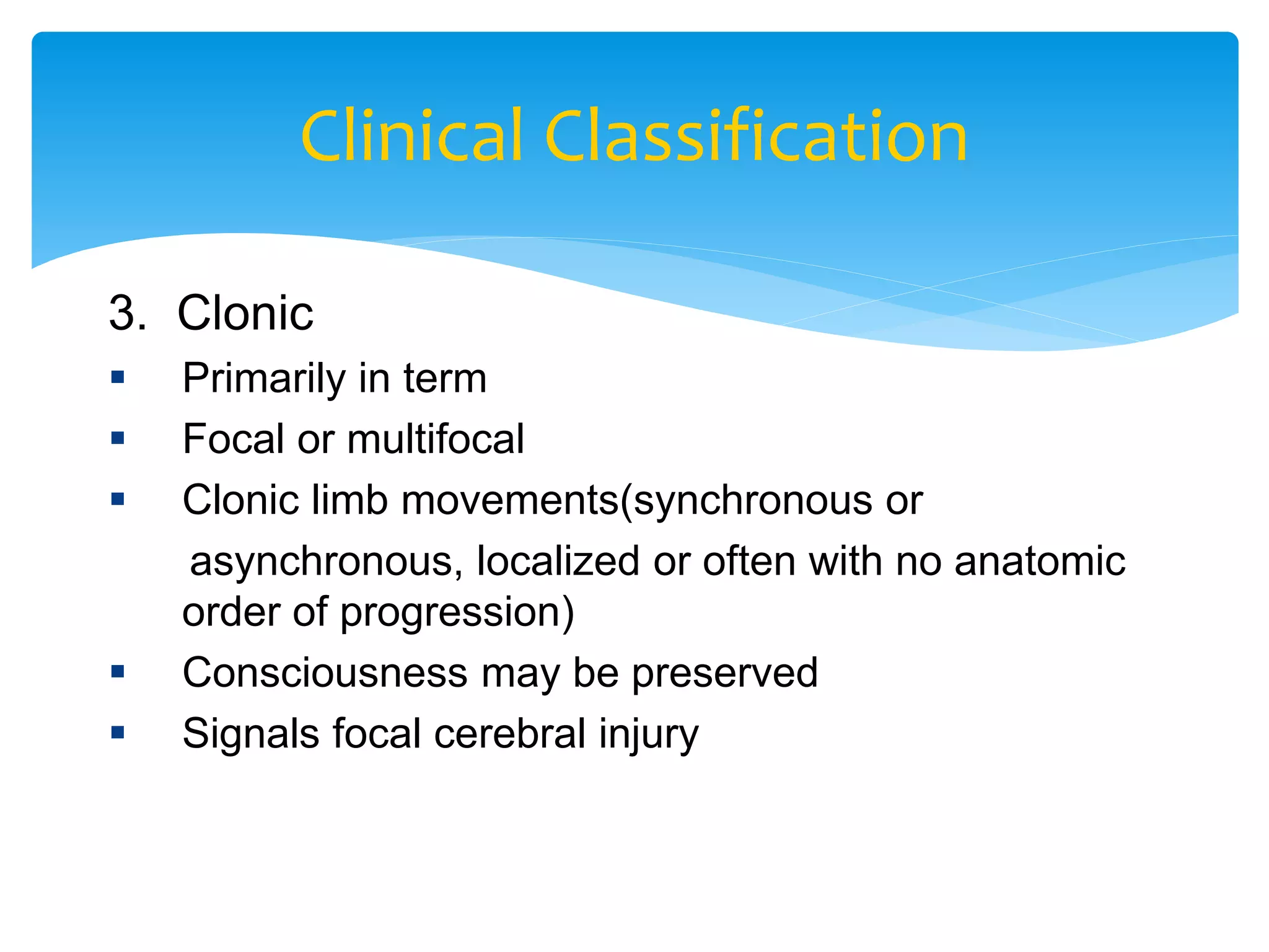 Neonatal seizures | PPTX