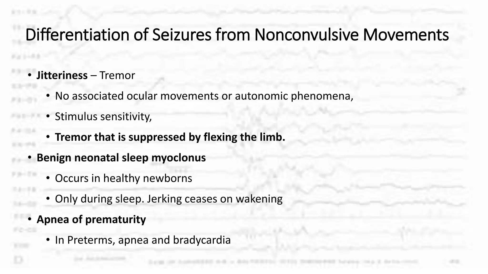 Neonatal seizures | PPTX