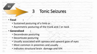 neonatal seizures.presentation slides ptx | PPTX