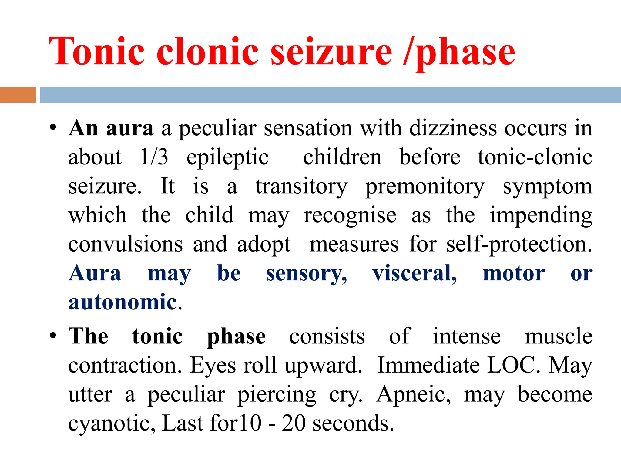 neonatal seizures all types of seizures | PDF