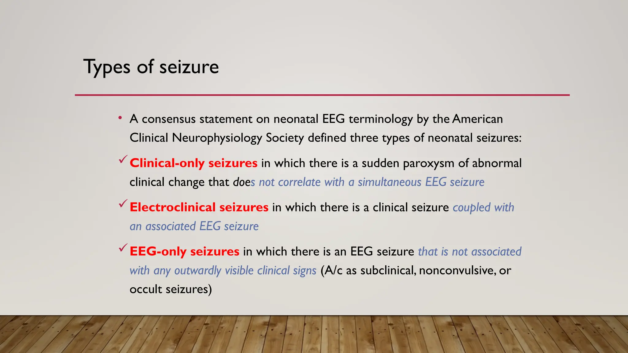 neonatal seizures edited neonatal seizures and management .pptx
