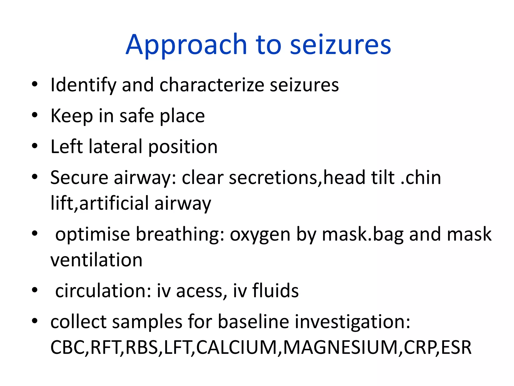 Neonatal seizure and neonatal sepsis | PPTX