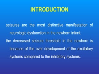neonatal seizures IAP.pps.pptx presentation | PPTX