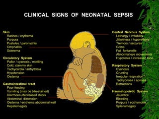 Neonatal sepsis | PPT