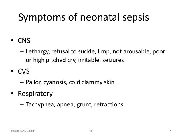 Neonatal sepsis