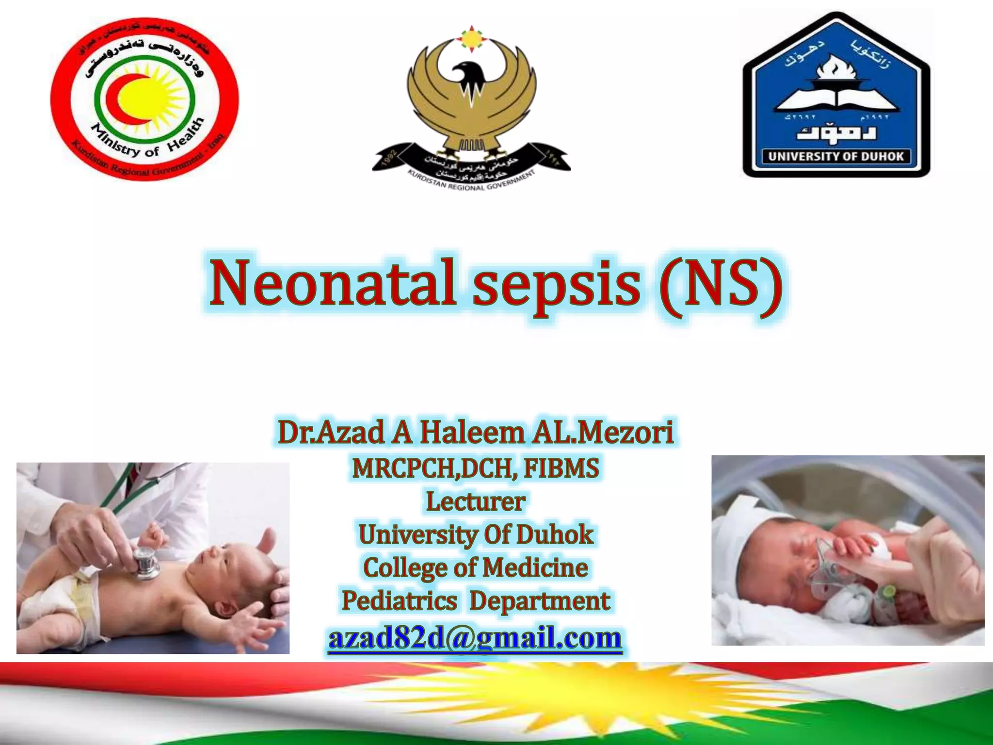 Neonatal sepsis | PPTX | Pregnancy | Reproductive Health