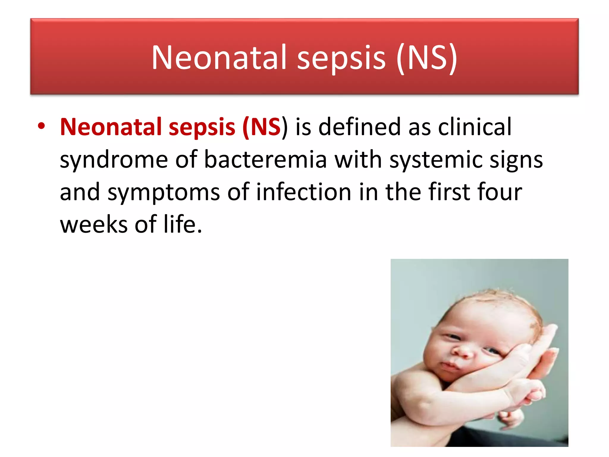 Neonatal sepsis | PPTX