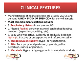 Neonatal sepsis | PPT