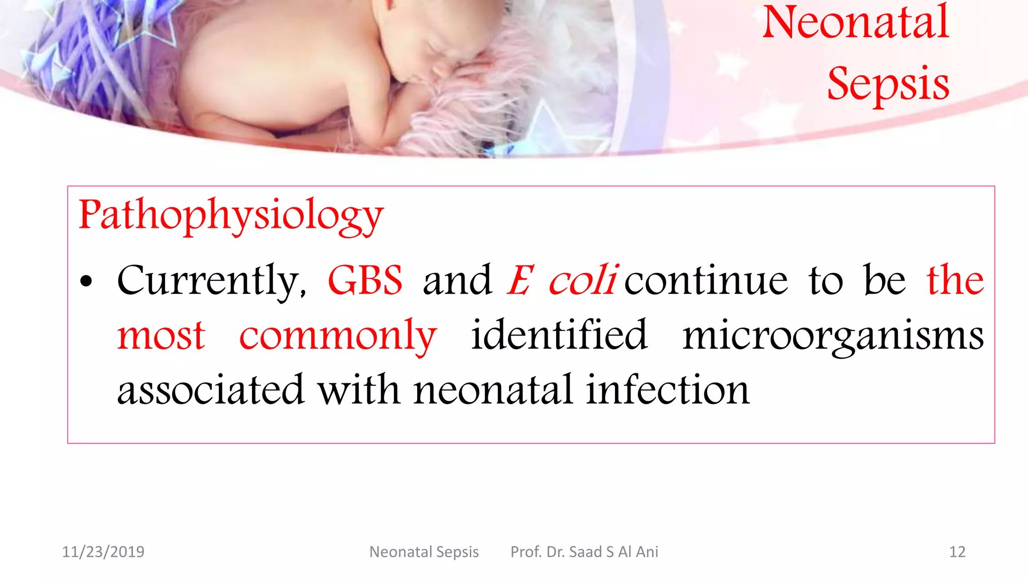 Neonatal sepsis | PPTX