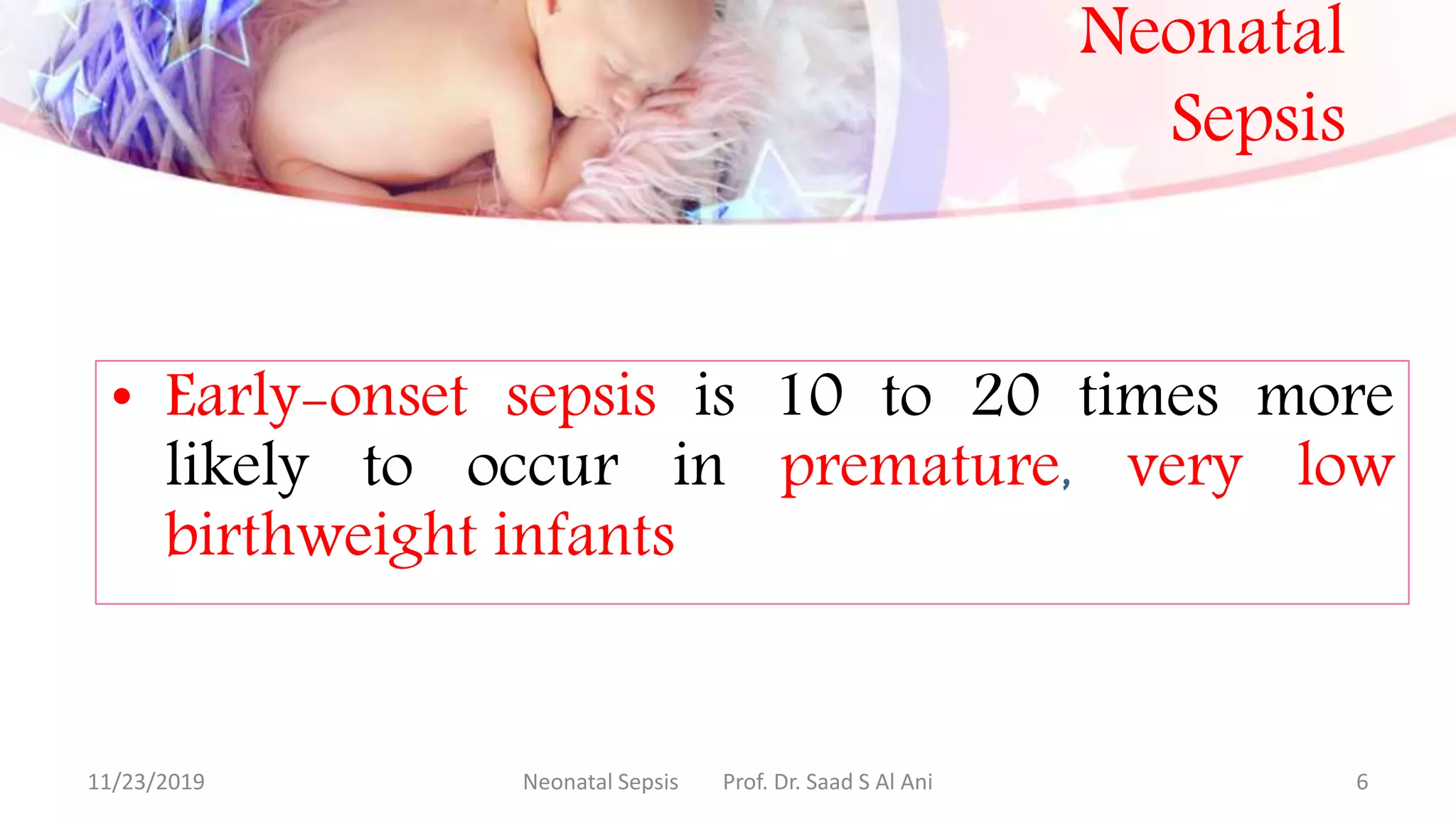 Neonatal sepsis | PPTX