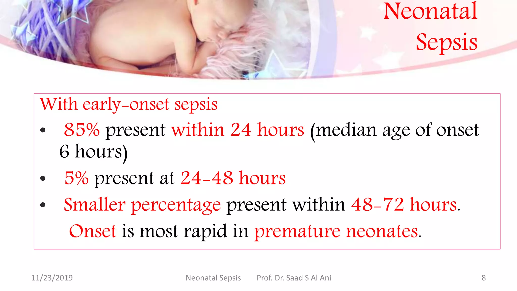 Neonatal sepsis | PPTX