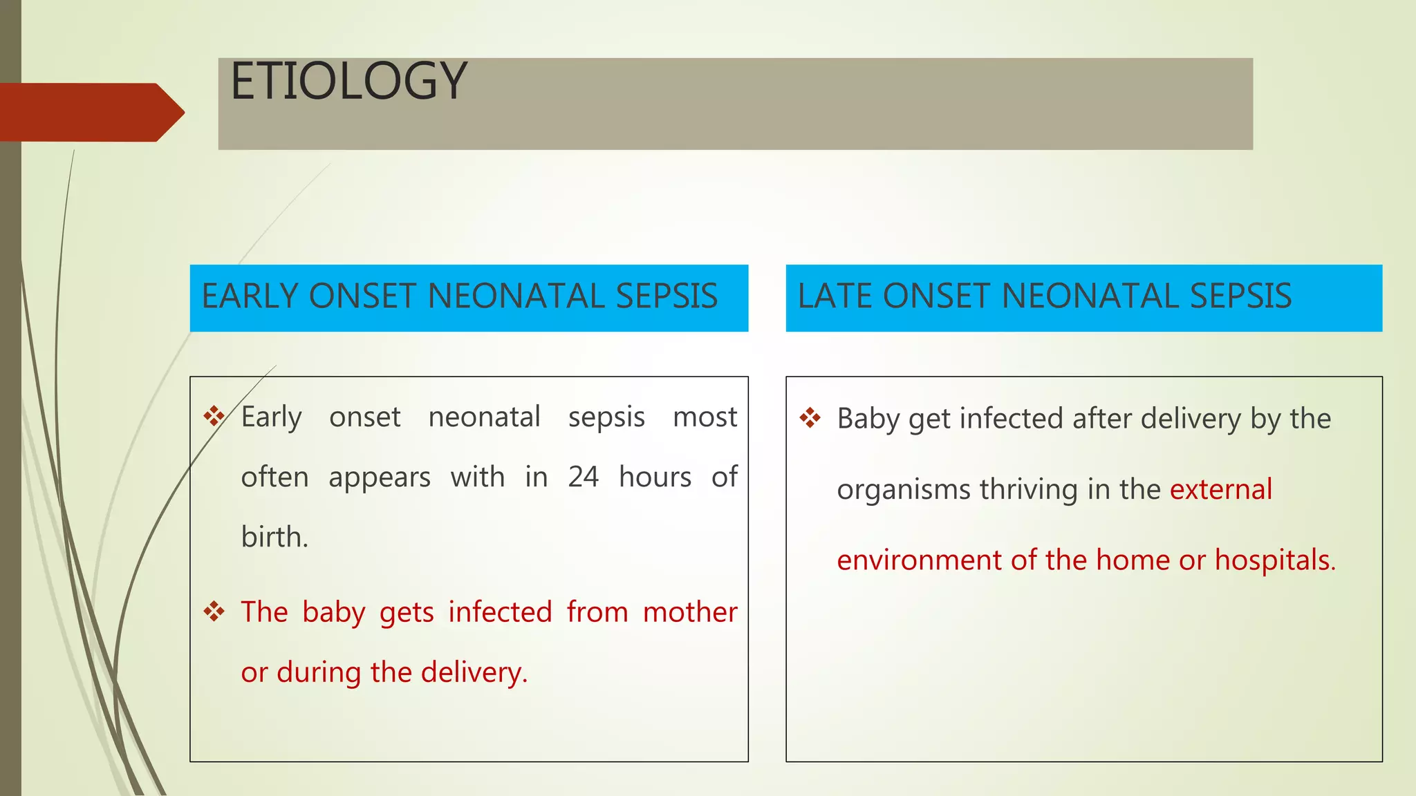 Neonatal sepsis | PPTX