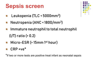 Neonatal sepsis.pptx | Parenting Babies and Toddlers | Parenting