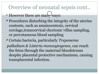 Neonatal sepsis FOR pharmacy student.ppt