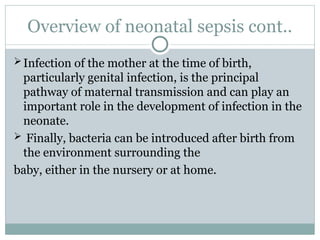 Neonatal sepsis FOR pharmacy student.ppt