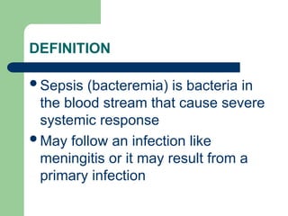 NEONATAL SEPSIS presented to midwives.ppt