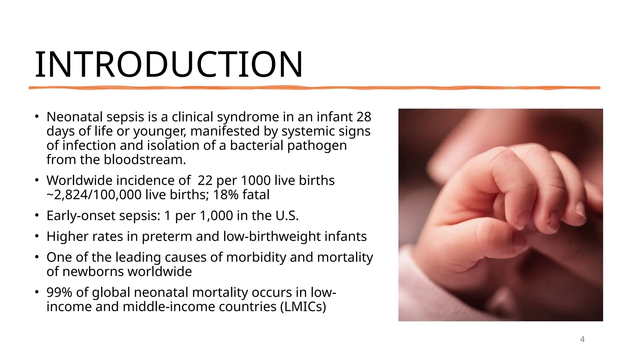 Neonatal Sepsis definition,risk factors and management | PPTX