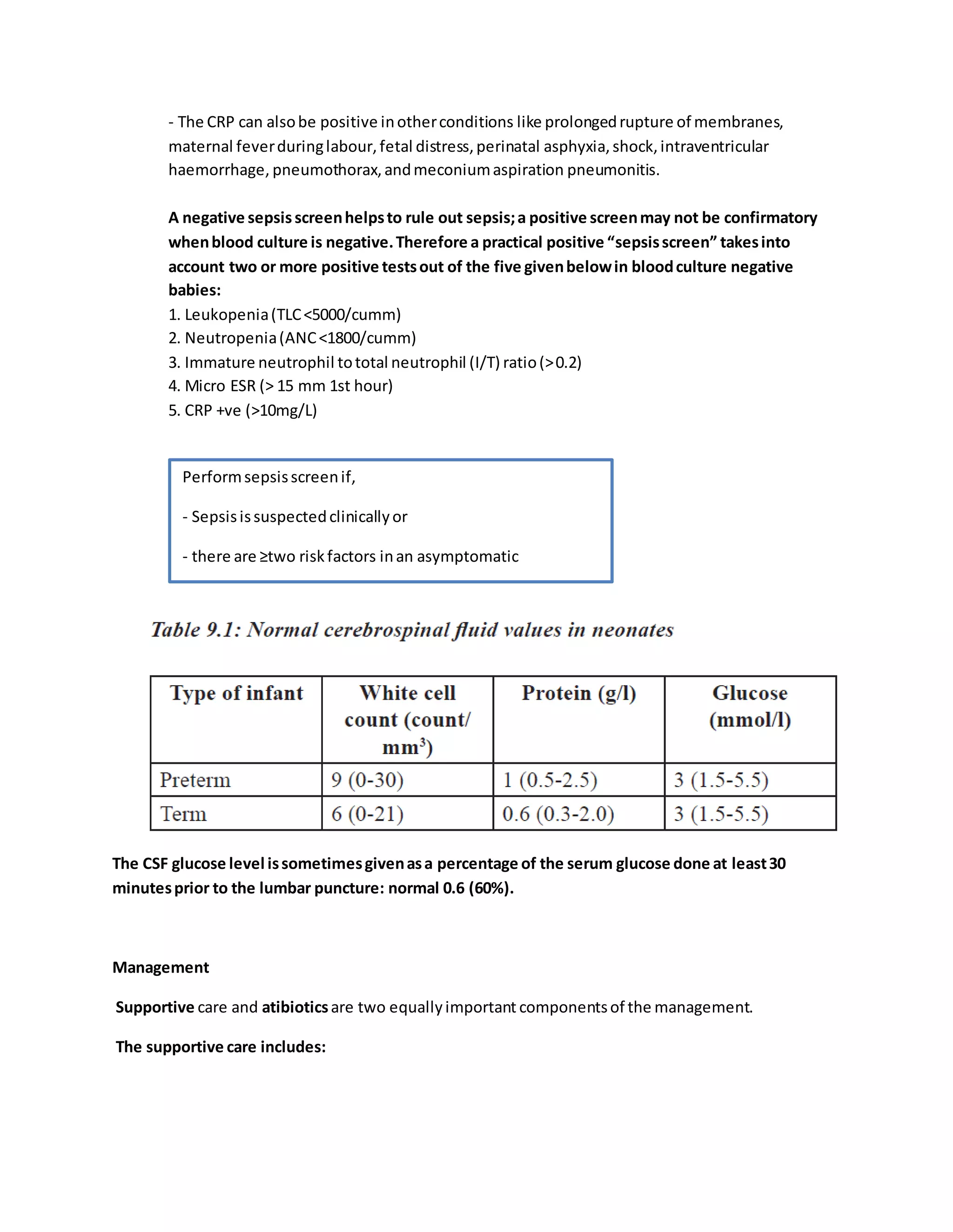 Neonatal sepsis and antibiotic therapy in newborns | DOCX