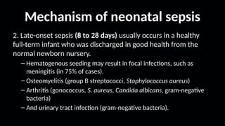 Pediatric lecture NEONATAL SEPSIS AND MENINGITIS.pptx