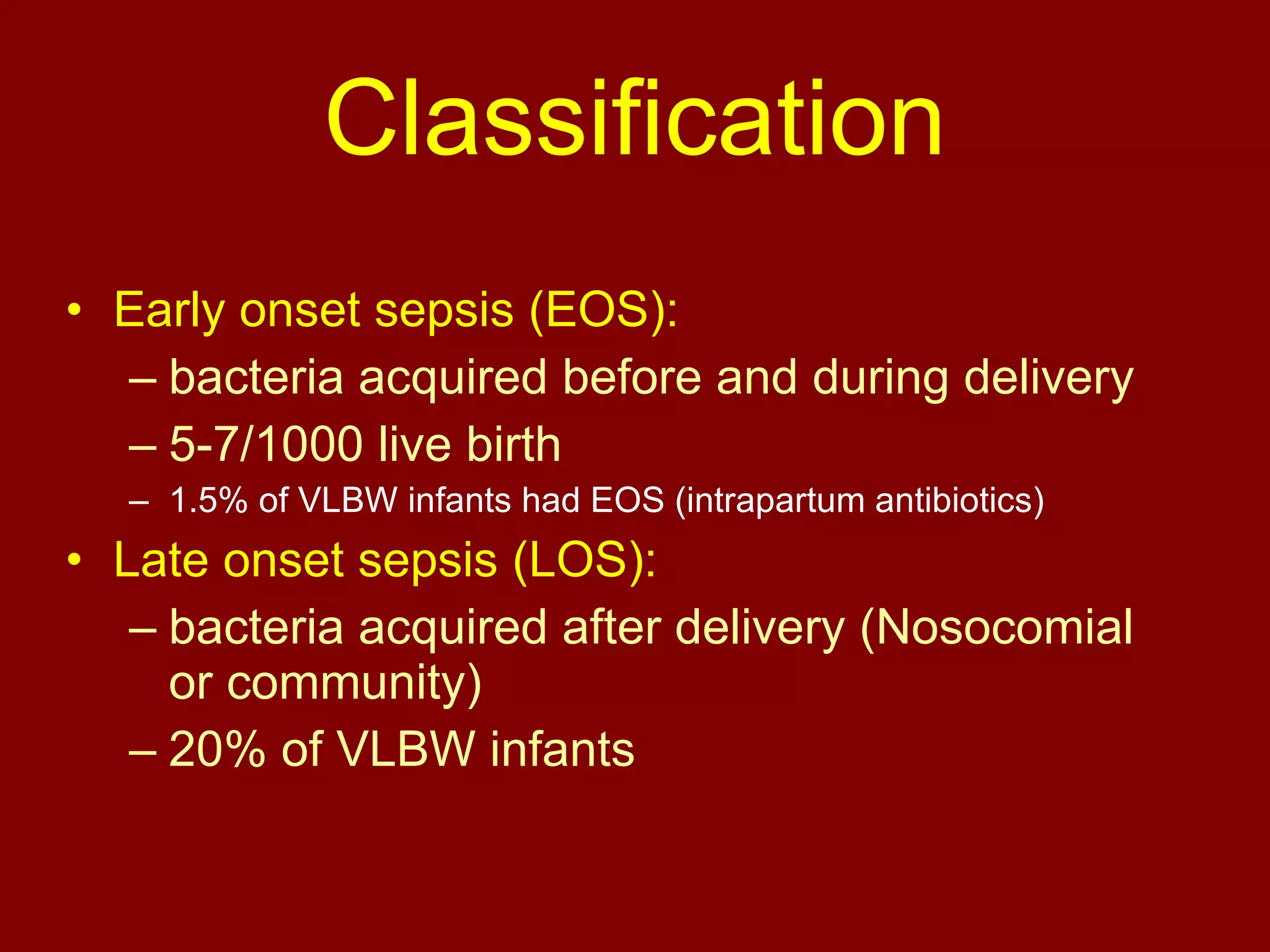 Neonatal Sepsis And Recent Challenges | PPT