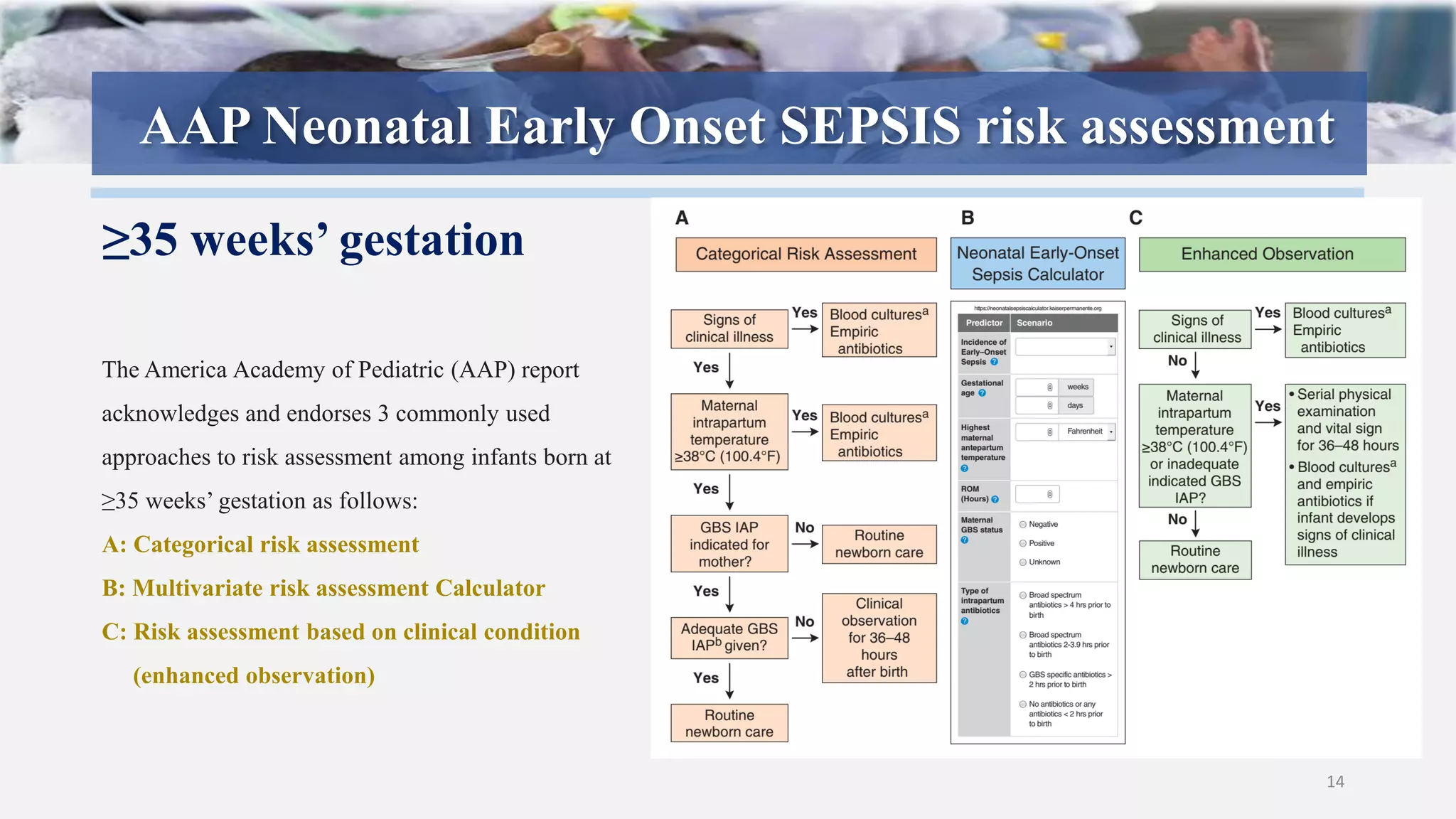 Neonatal sepsis : overview of epidemiology, pathogenesis ...