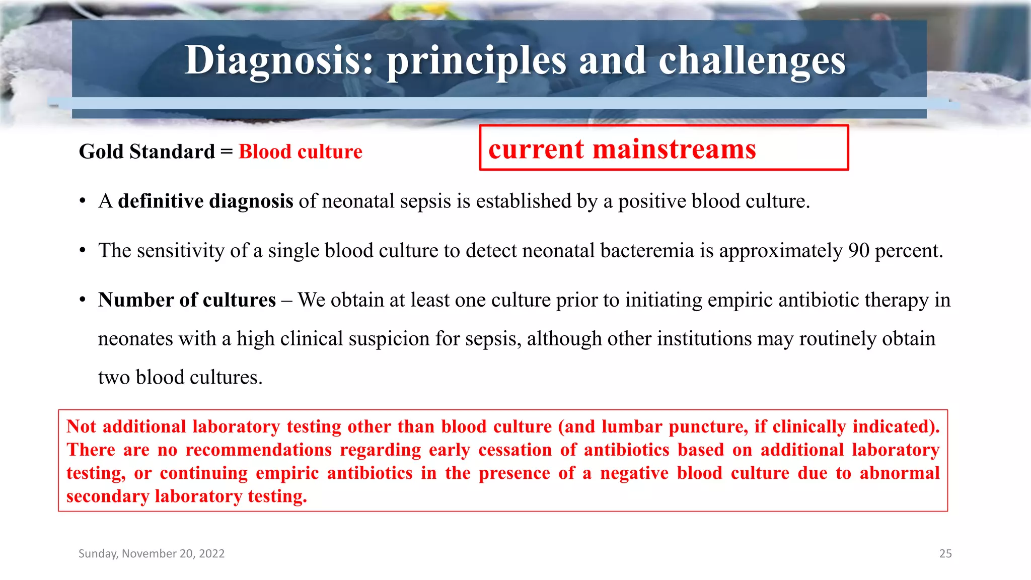 Neonatal sepsis : overview of epidemiology, pathogenesis ...