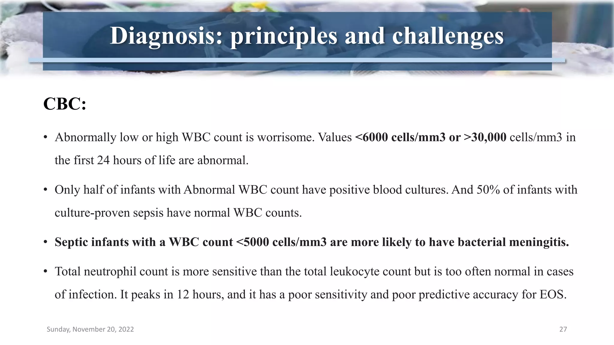 Neonatal sepsis : overview of epidemiology, pathogenesis ...