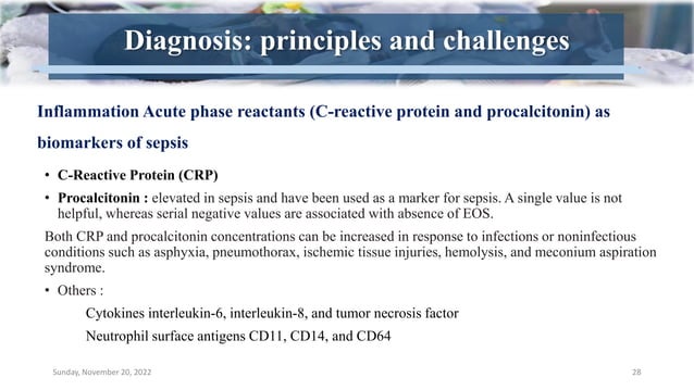 Neonatal sepsis : overview of epidemiology, pathogenesis ...